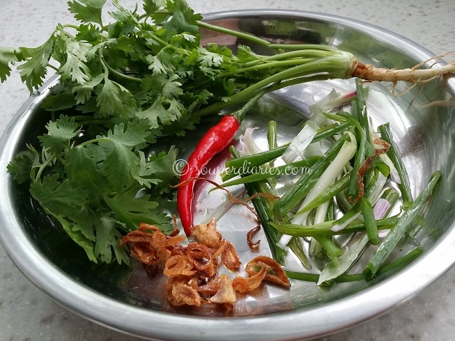 Ingredients for Garnishing - Souper Diaries