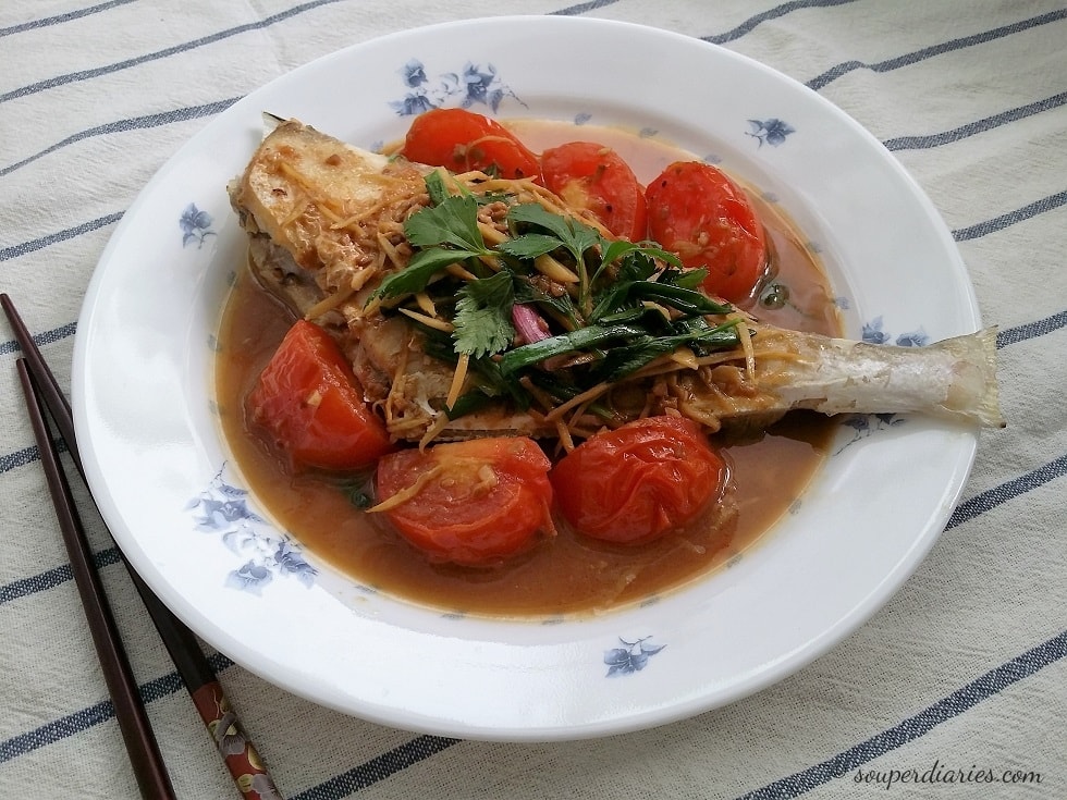 fried leatherjacket fish - Souper Diaries