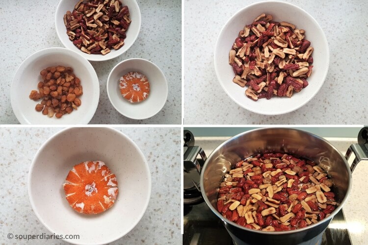 Red dates longan tea - Souper Diaries