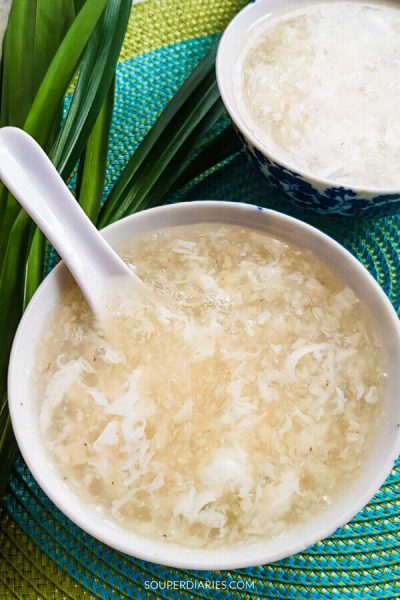 Water Chestnut Sweet Soup (Mah Tai Kang) - Souper Diaries